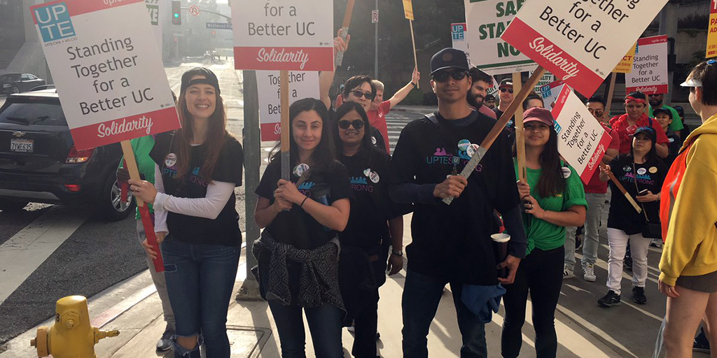 CWA Members Strike at University of California | Communications Workers ...