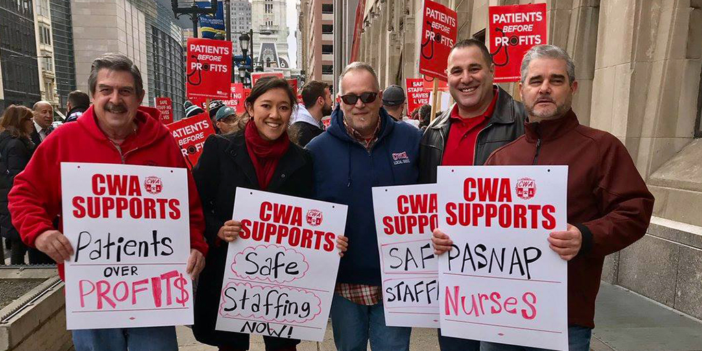 CWA Supports PASNAP in their Fight to Save Lives | Communications ...