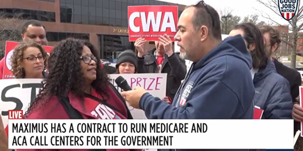 At Shareholder Meeting, Call Center Workers Call on Maximus to Respect ...