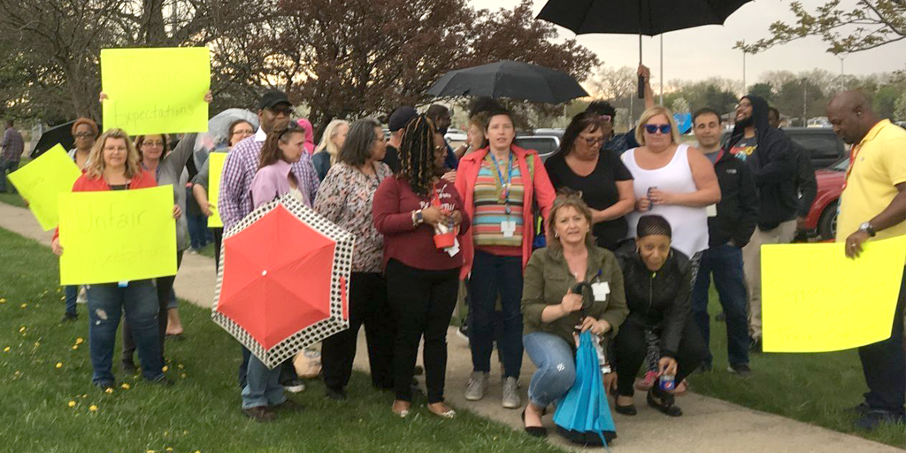 CWA Local 4009 Members Walk Out! | Communications Workers of America