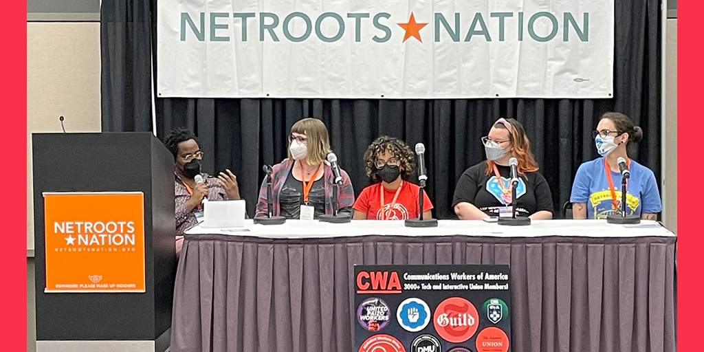 CWAers Bring Organizing Message to Netroots Nation Conference ...
