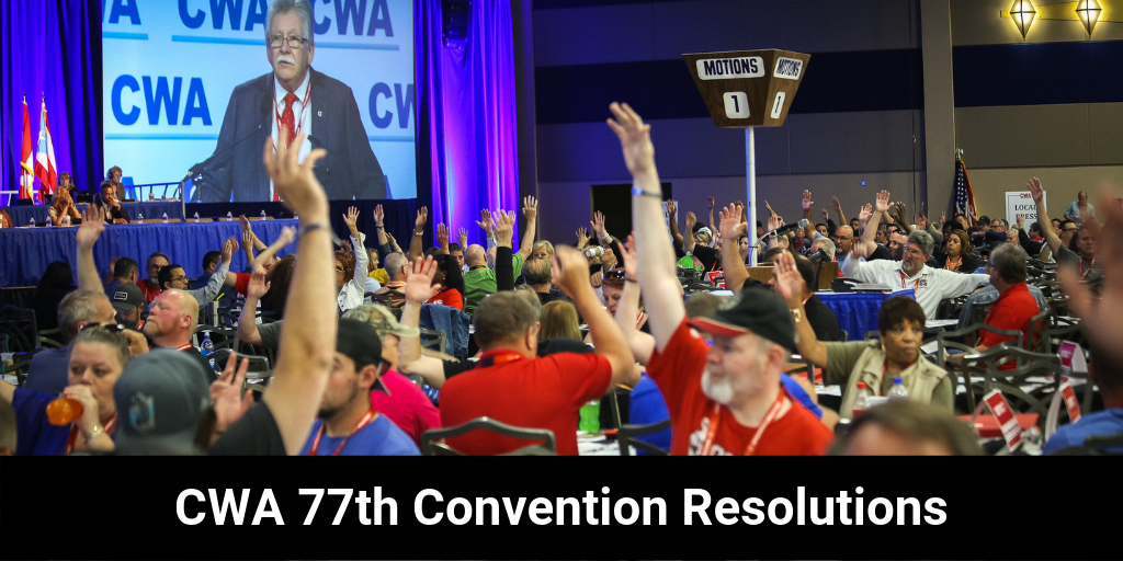 Resolution: Strengthening CWA With a 'Steward Strong' Campaign ...